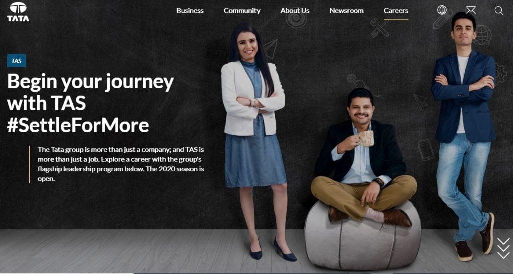 Tata Group Jobs Through TAS, AET and JET